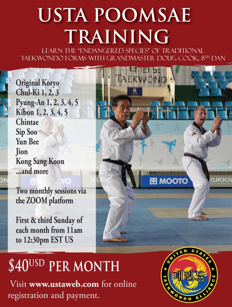 Poomsae Class Reservation - USTA Offerings
